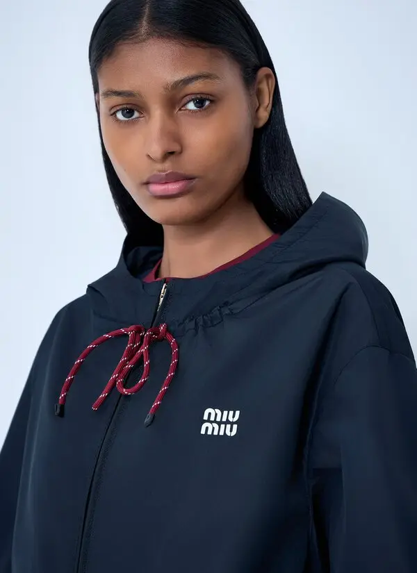 Miu Miu Hooded Zip Jacket