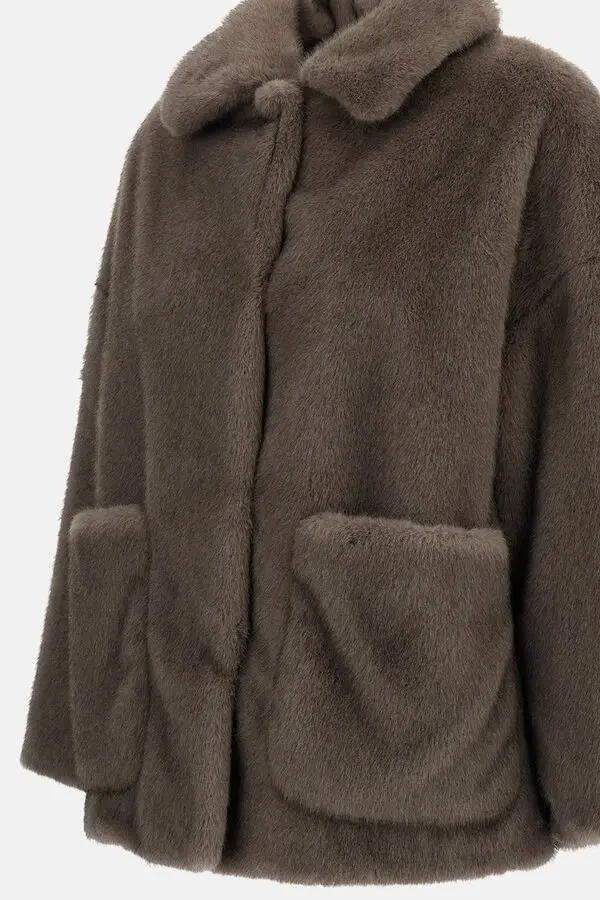 Herno Faux Fur Jacket