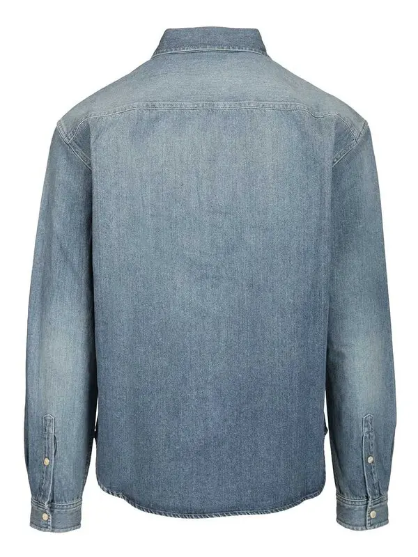 Saint Laurent Cassandre Denim Shirt
