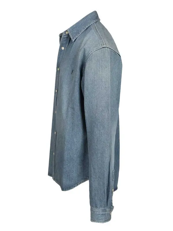 Saint Laurent Cassandre Denim Shirt