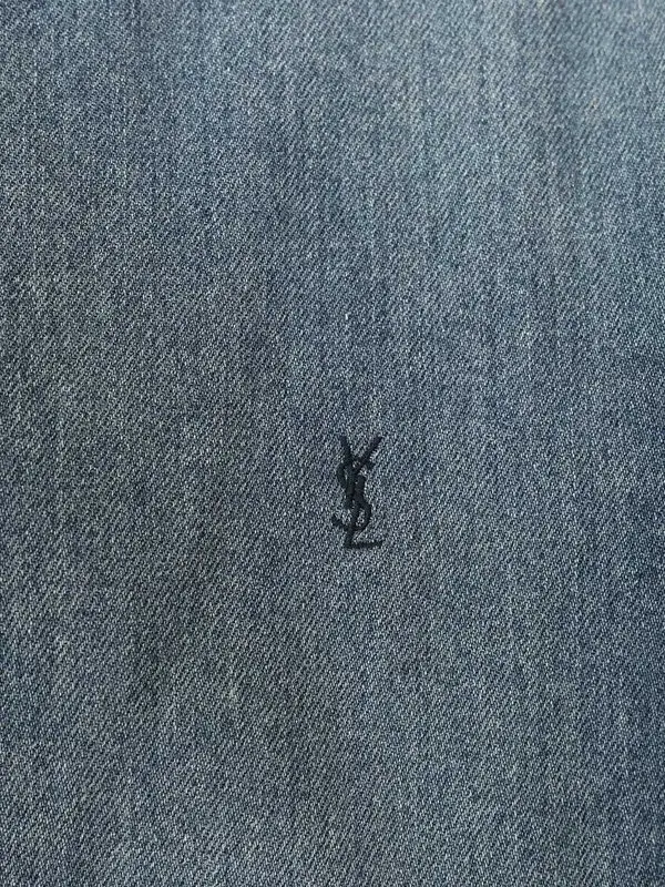 Saint Laurent Cassandre Denim Shirt