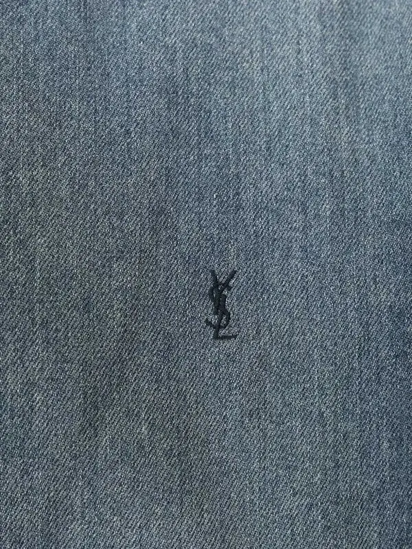 Saint Laurent Cassandre Denim Shirt