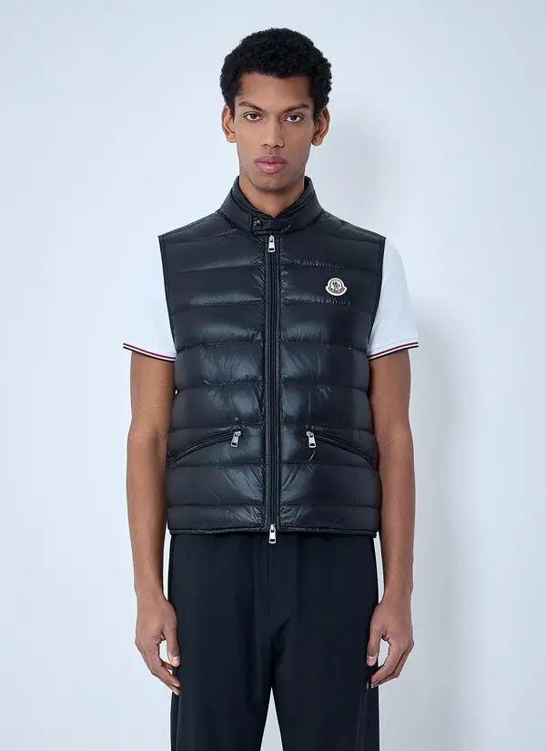 Moncler Gui Gilet - Black