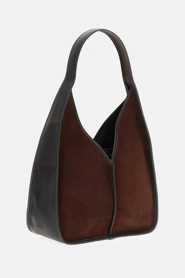 Hereu Calella Hobo Suede Bag