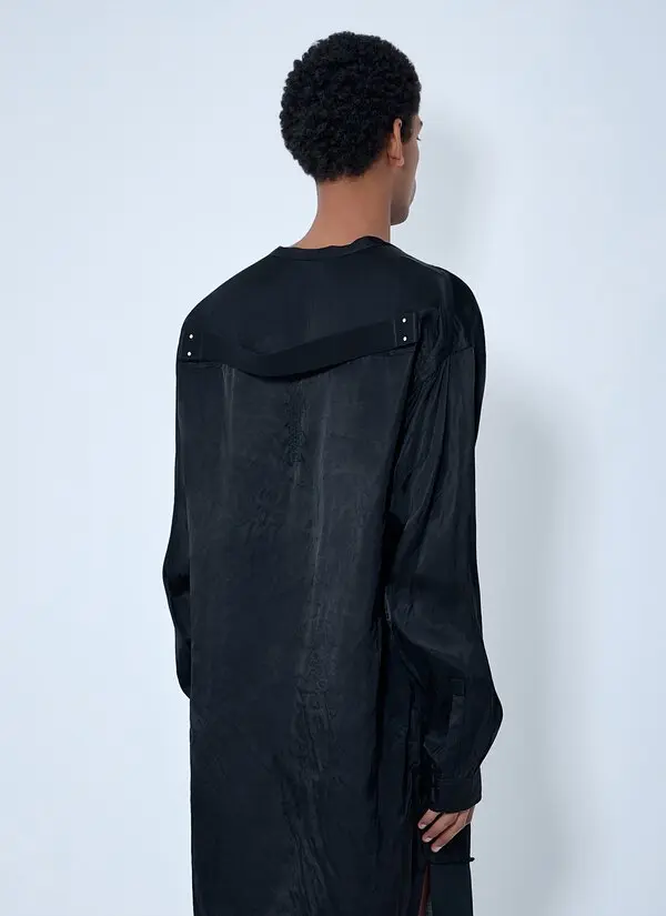 Rick Owens Oversized V-neck Shirt