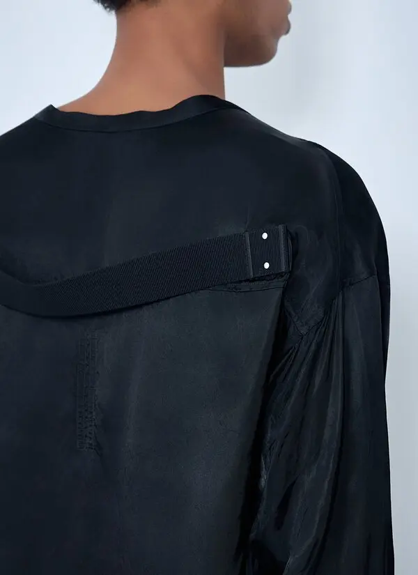 Rick Owens Oversized V-neck Shirt