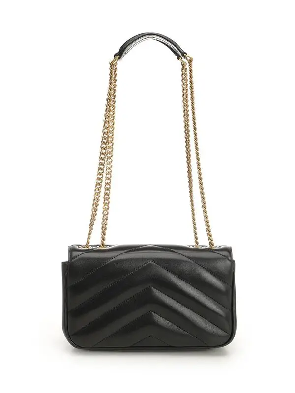 Saint Laurent Loulou Small Bag - Black