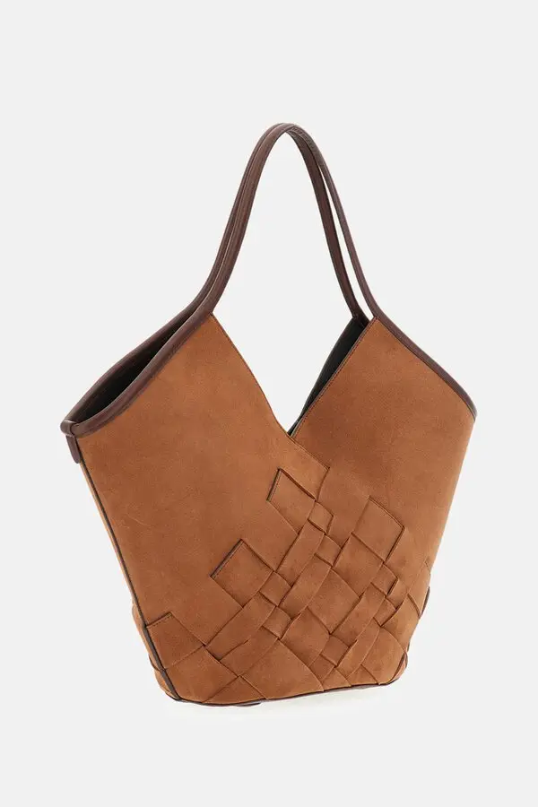 Hereu Coloma Suede Bag - Multicolor