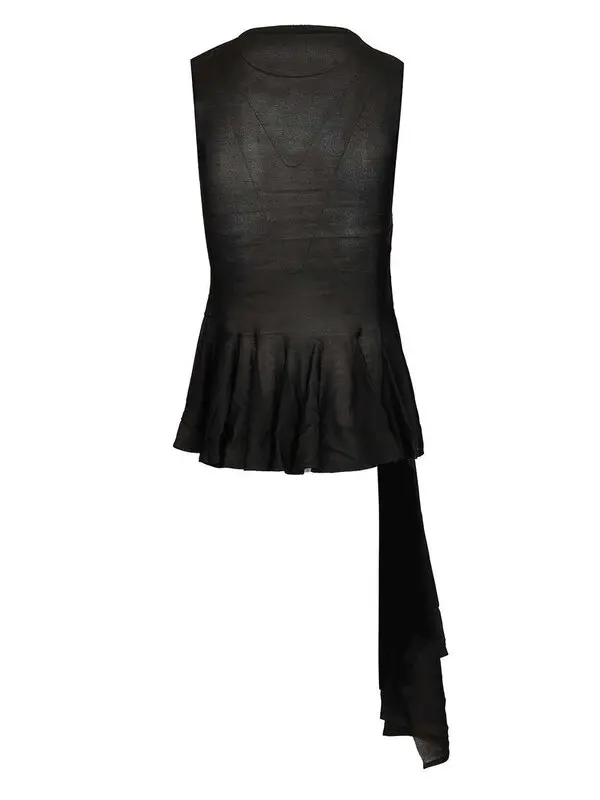 Alaïa Asymmetrical Top With Godet