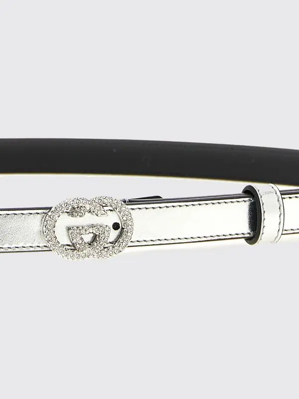 Gucci Laminated Calfskin Belt