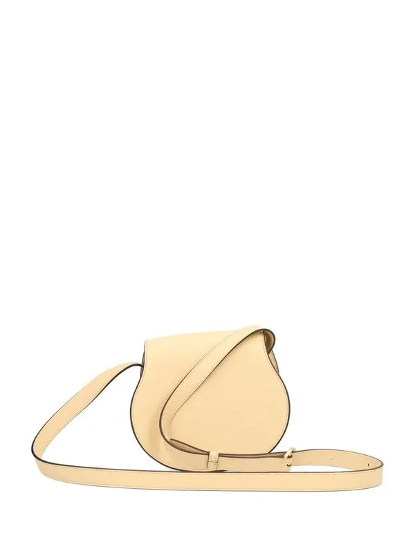 Chloé Marcie Shoulder Bag - Cream