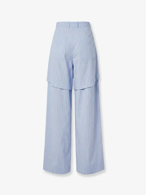 Loewe Striped Cotton Pyjama Trousers - Multicolor