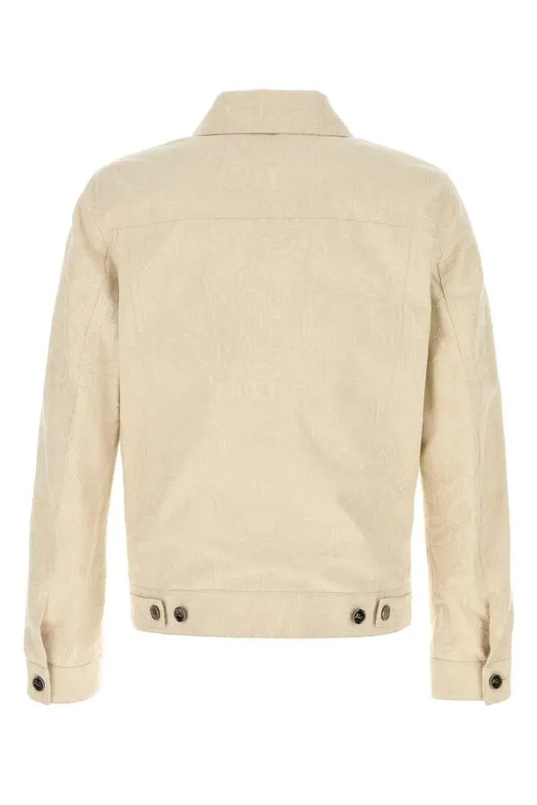 Etro Sand Stretch Denim Jacket