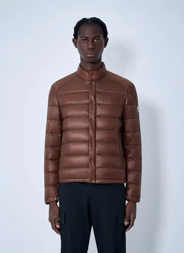 Moncler Selves Padded Jacket - Brown
