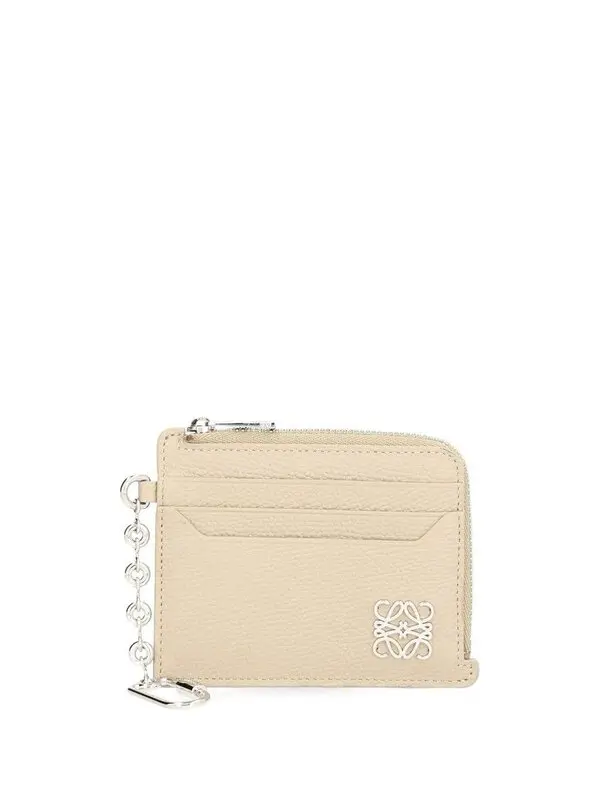 Loewe Anagram Square Card Holder - Cream