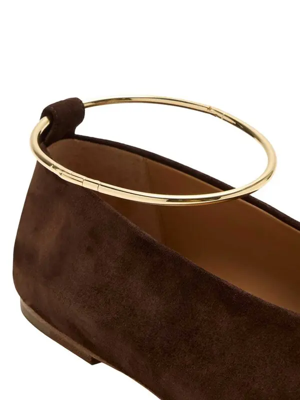 JIL SANDER Ring Ballet Flats
