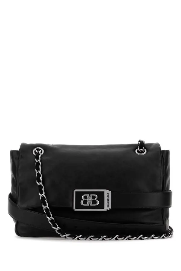 Balenciaga Leather Modu Shoulder Bag