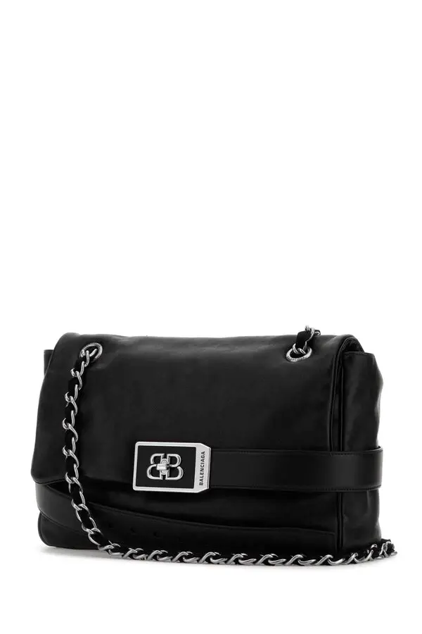 Balenciaga Leather Modu Shoulder Bag