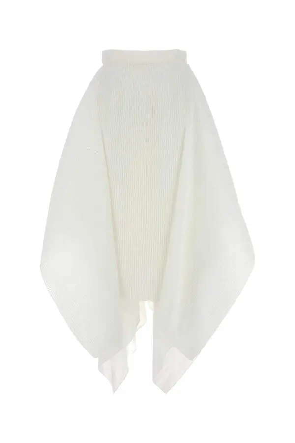 JW Anderson Asymmetrical Pleated Skirt - Multicolor