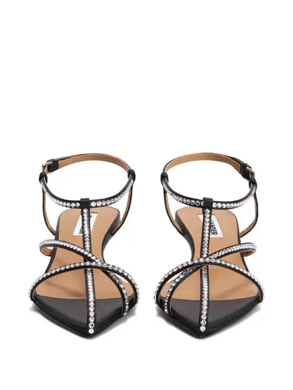 JIL SANDER Low-heeled Cage Sandals