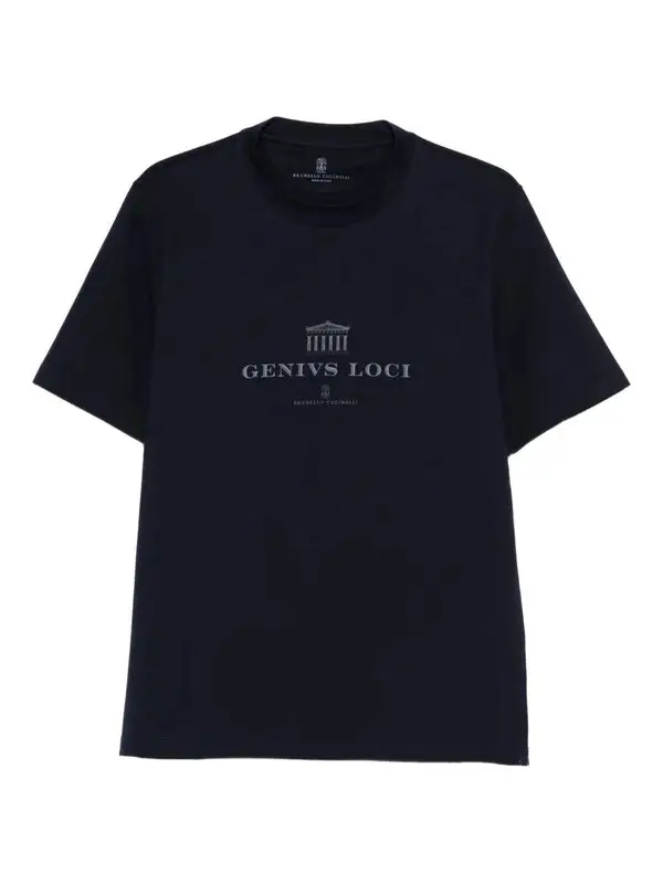 Brunello Cucinelli Crew-neck T-shirt - Multicolor