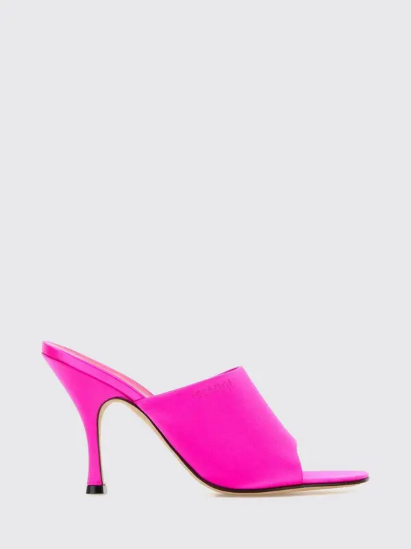 Gucci Satin Mules - Pink