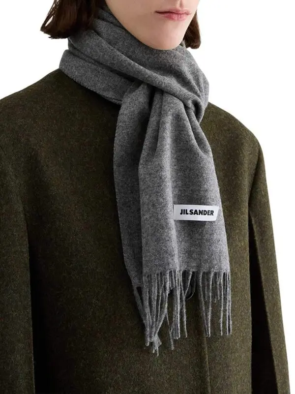 JIL SANDER Small Wool Scarf