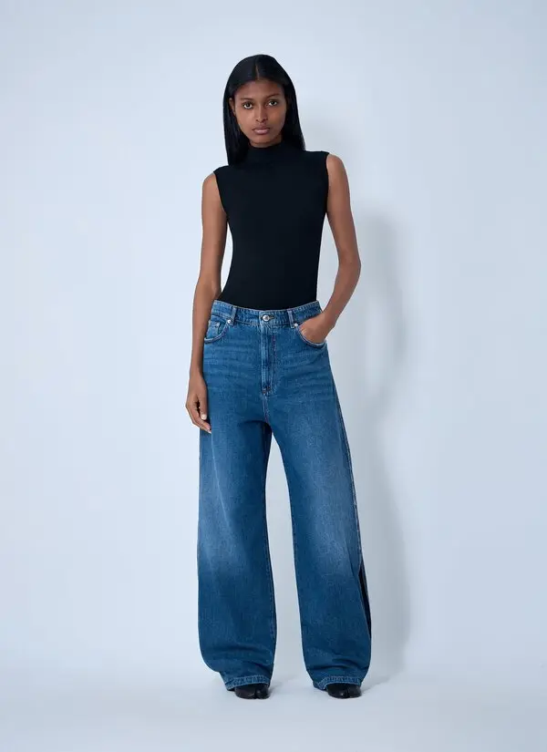 Sportmax Wool Turtleneck Top
