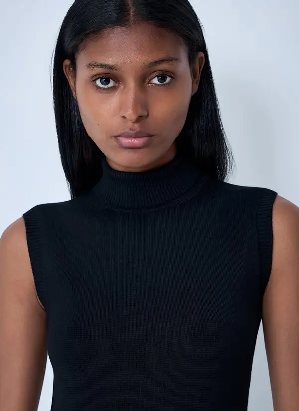 Sportmax Wool Turtleneck Top