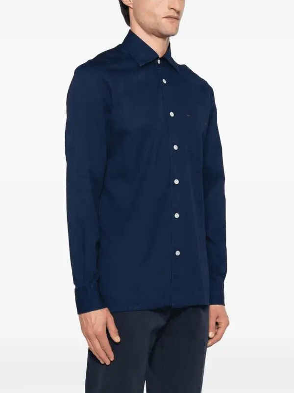 Kiton Long Sleeve Button Down Shirt