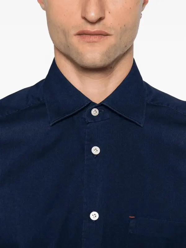Kiton Long Sleeve Button Down Shirt