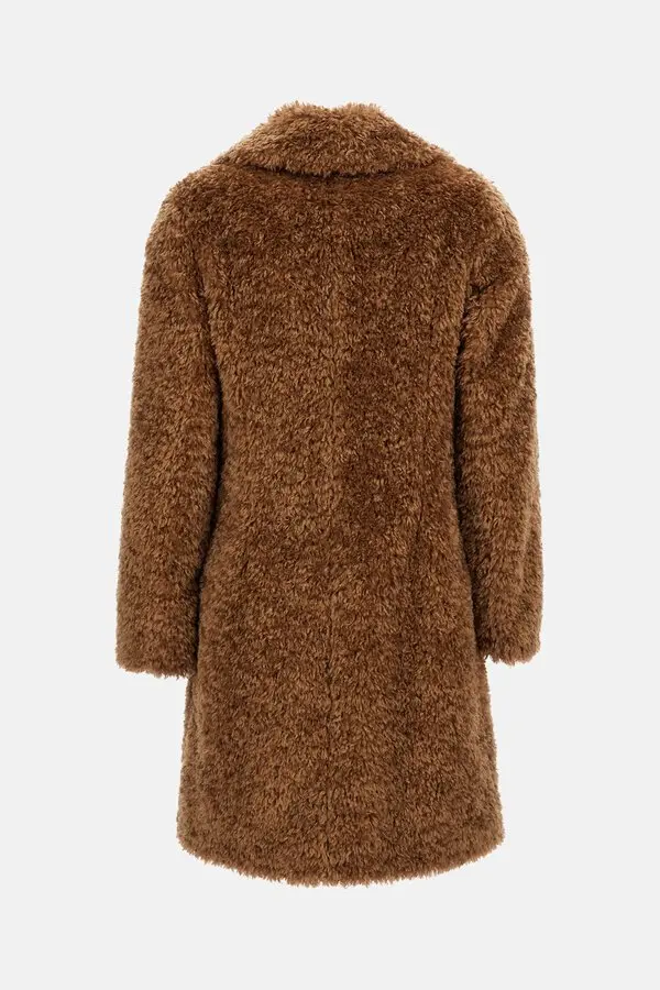 Herno Faux Fur Coat - Multicolor