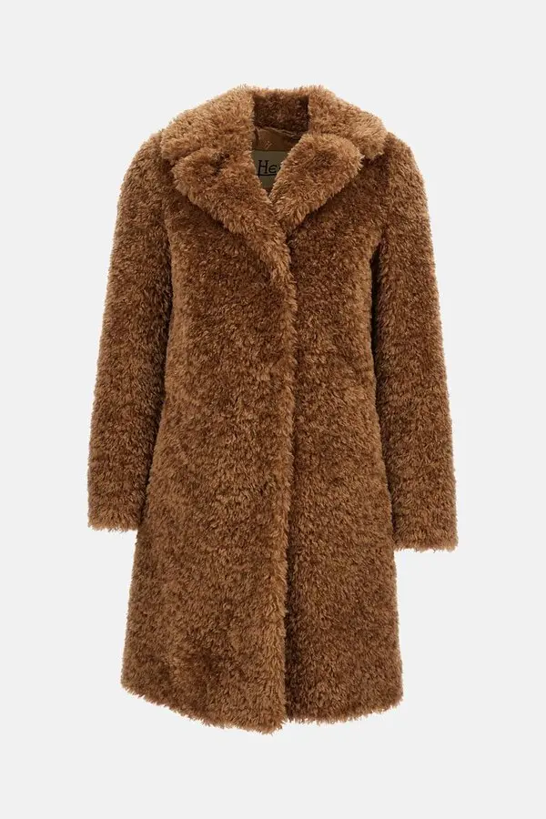 Herno Faux Fur Coat - Multicolor