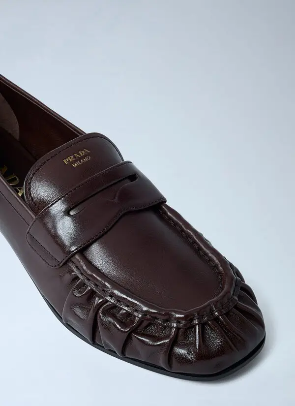 Prada Leather Loafers