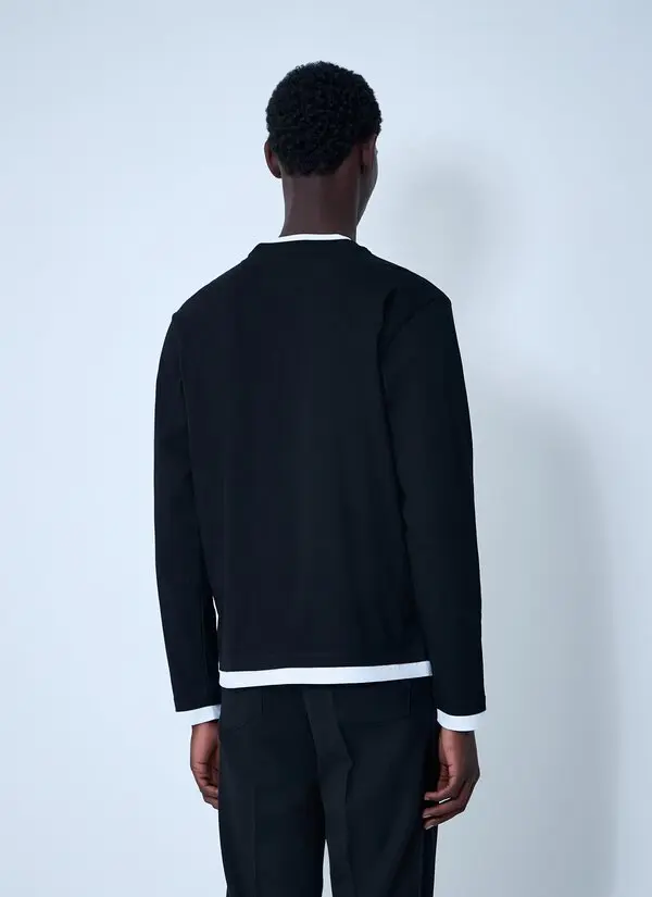 Prada Logo Motif T-shirt