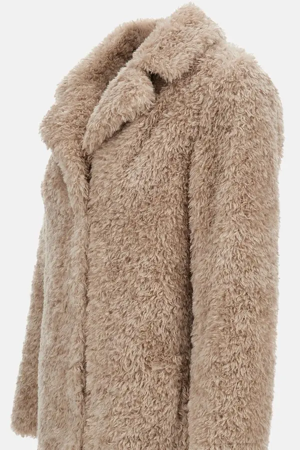 Herno Faux Fur Coat - Multicolor