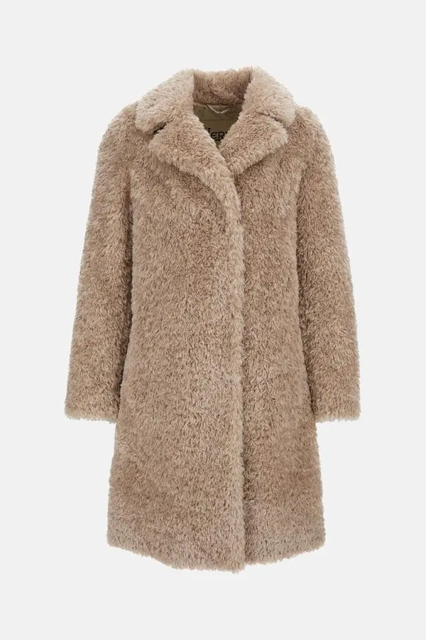 Herno Faux Fur Coat - Multicolor