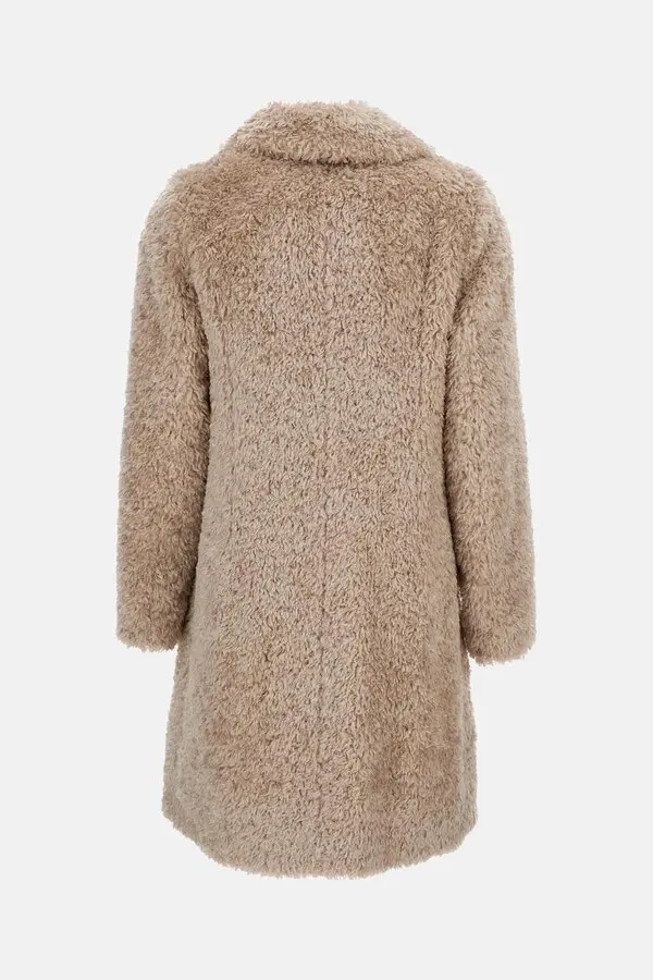 Herno Faux Fur Coat - Multicolor