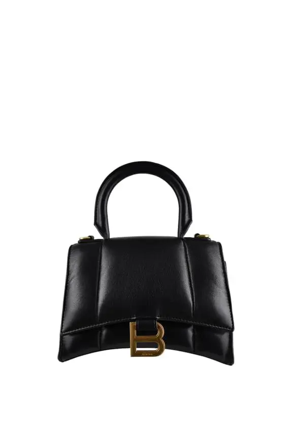 Balenciaga Hourglass Handbag - Black