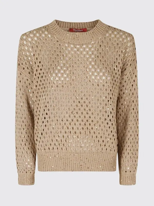 Max Mara Cotton Sweater - Brown