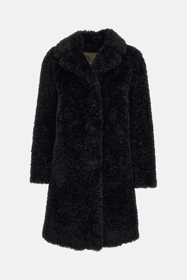 Herno Faux Fur Coat - Multicolor