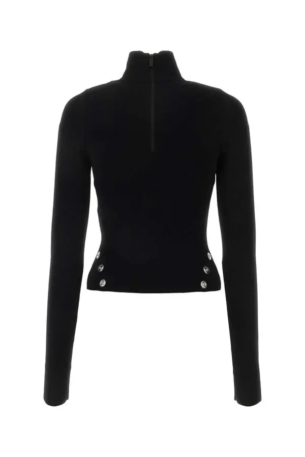 Off-White Viscose Blend Top