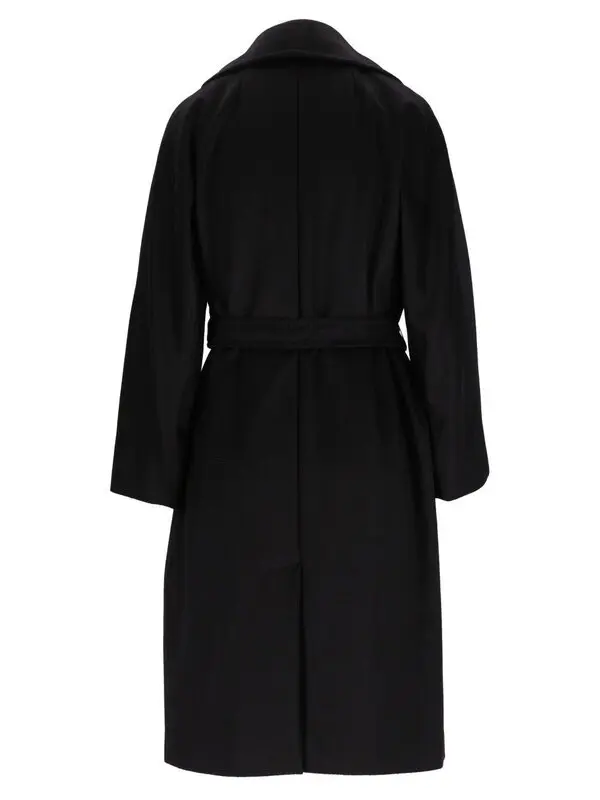 Max Mara Resina Drap Wool Long Coat Double Breast