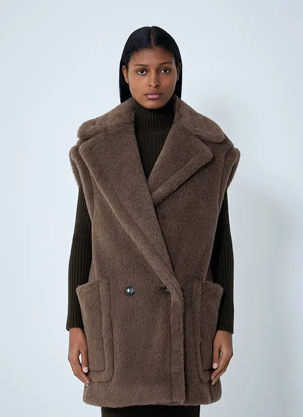 Max Mara Camel-hair Gilet
