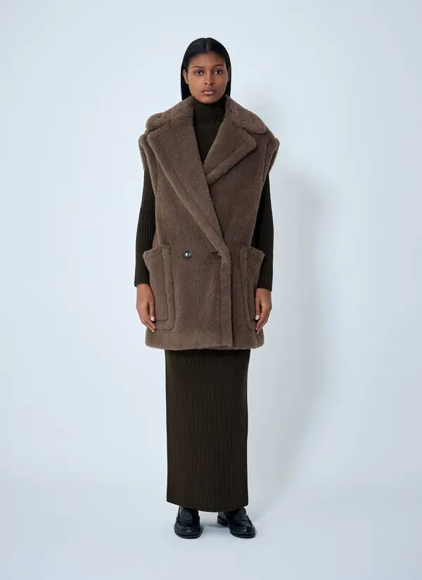 Max Mara Camel-hair Gilet