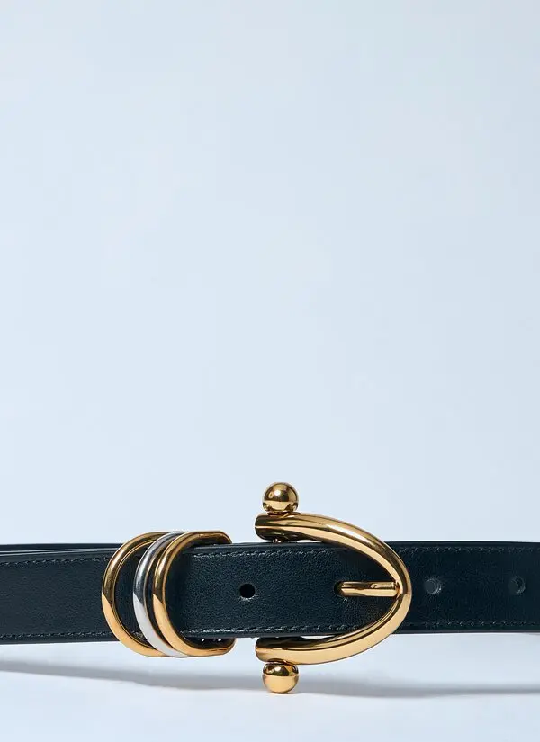 Chloé Bracelet Leather Belt - Black