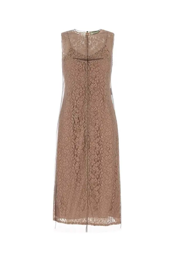 Fendi Biscuit Lace Dress