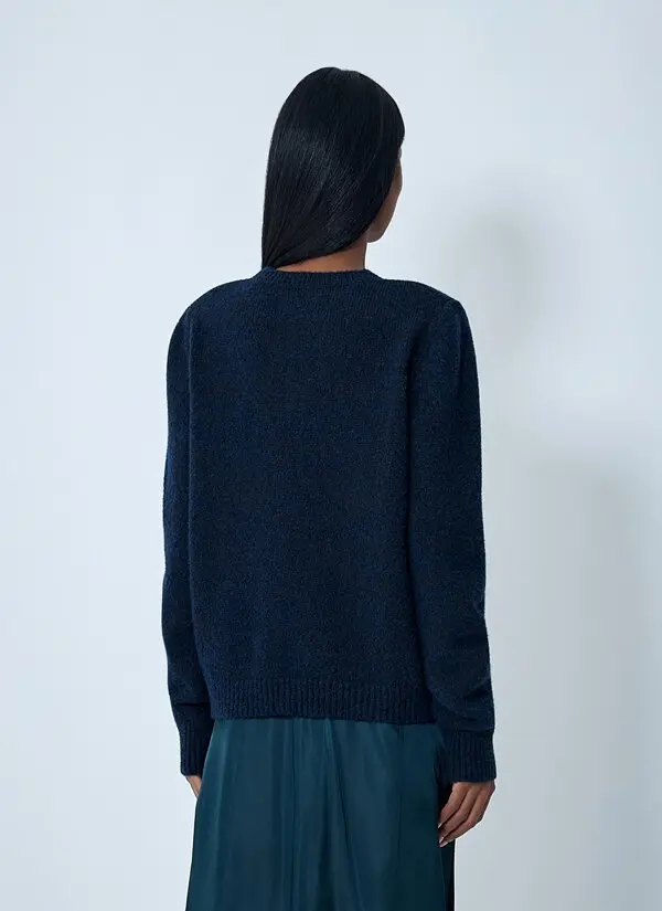 MAISON MARGIELA Wool-blend Crewneck Sweater - Brown