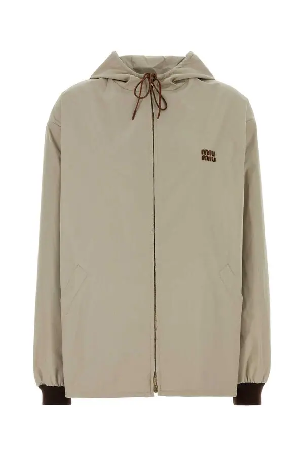 Miu Miu Sand Panama Jacket