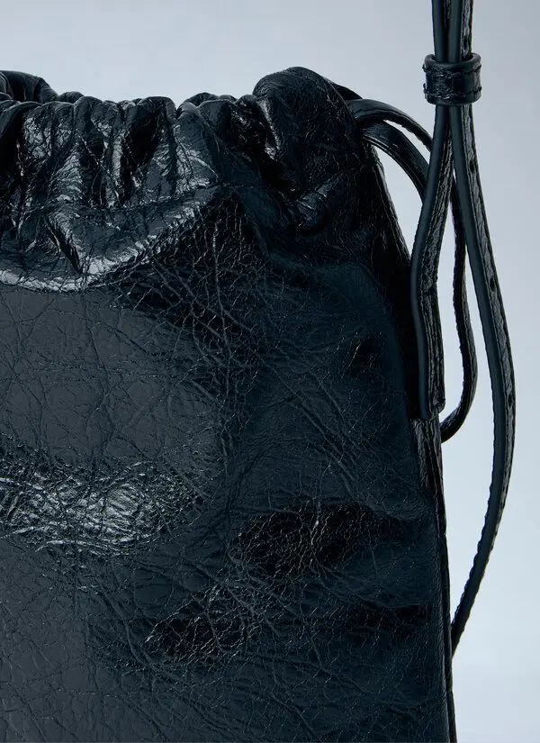 Balenciaga Shopper Phone Holder - Black
